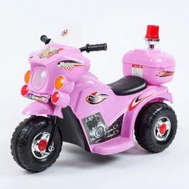 Motocicleta cu acumulator 6 V Chipolino Max Rider Roz ELMMR0224PI ...