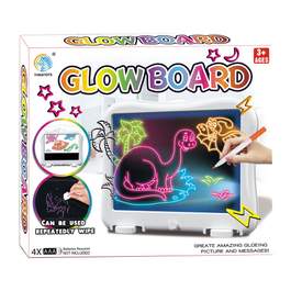 Plansa de desen iluminata Glowboard | Hippoland
