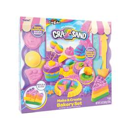 Set creativ produse patiserie nisip kinetic CrazArt Cra-Z-Sand Sand ...