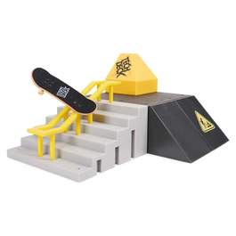 Set cu rampa si mini skateboard Tech Deck XConnect diverse modele ...