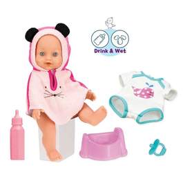 Set papusa baietel cu biberon si olita Le Petit Bebe | Hippoland