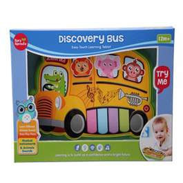 Tableta muzicala pentru bebelusi Ntoys Discovery Bus| Hippoland