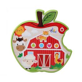 Tableta muzicala pentru bebelusi Ntoys Farm Fun Animal| Hippoland
