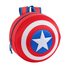 Rucsac rotund cu design 3D Captain America | Hippoland