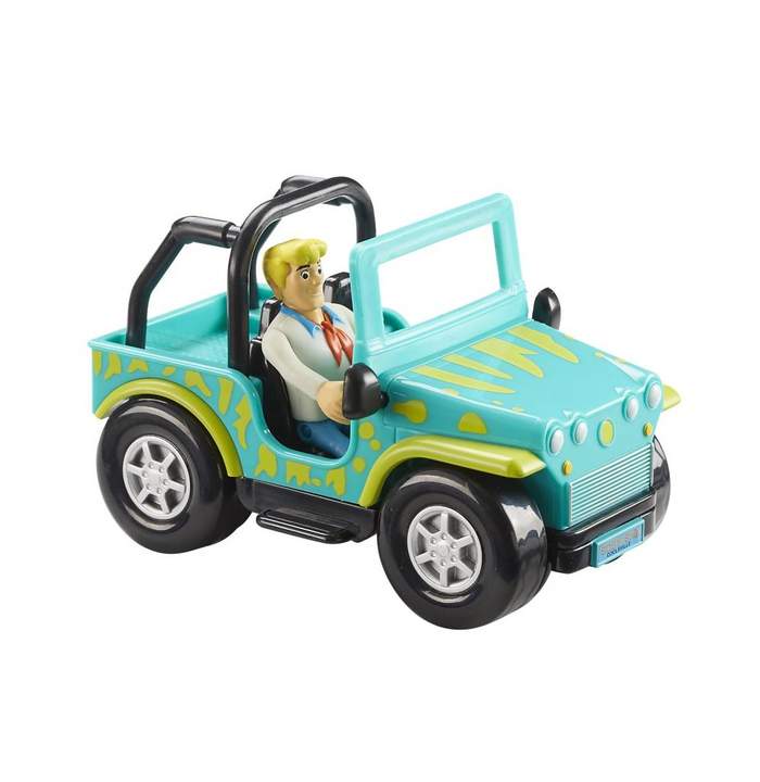 Figurina Fred Scooby-Doo! cu Monster Catcher Safary Jeep | Hippoland