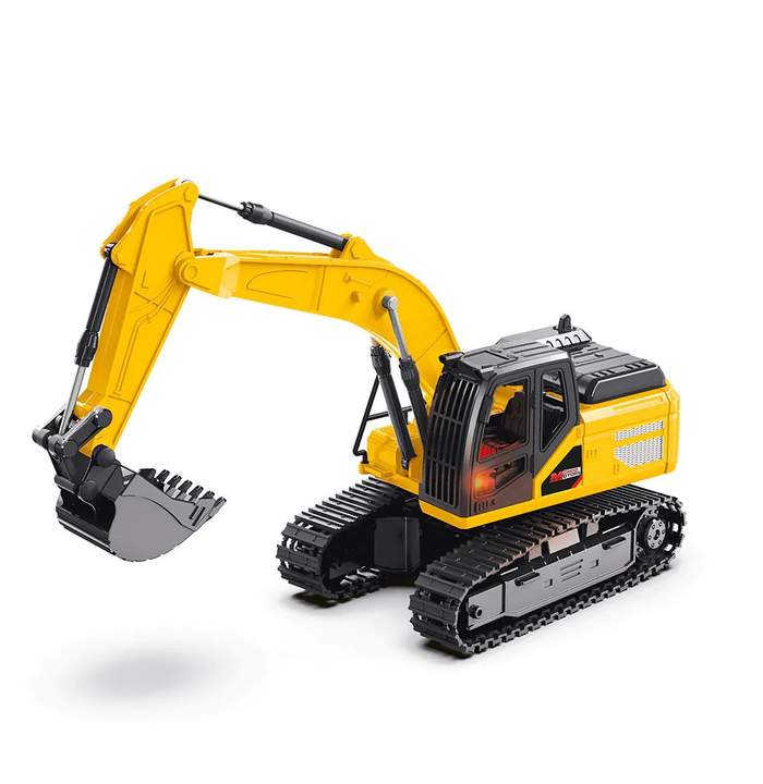 Mondo Motors Excavator cu Telecomanda 1:24, Brat Mobil si Cabina ...
