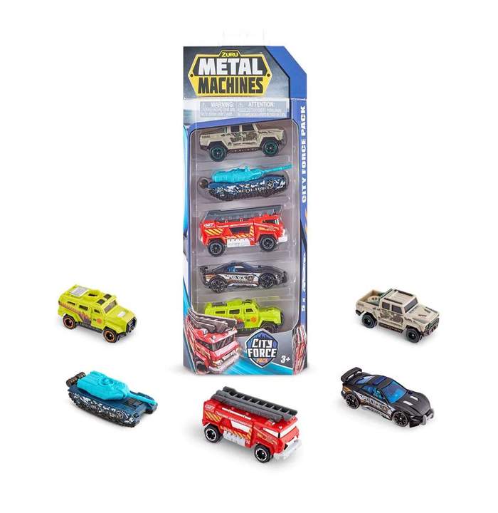Set 5 masinute metalice Zuru Metal Machines - 27.49 lei| Hippoland