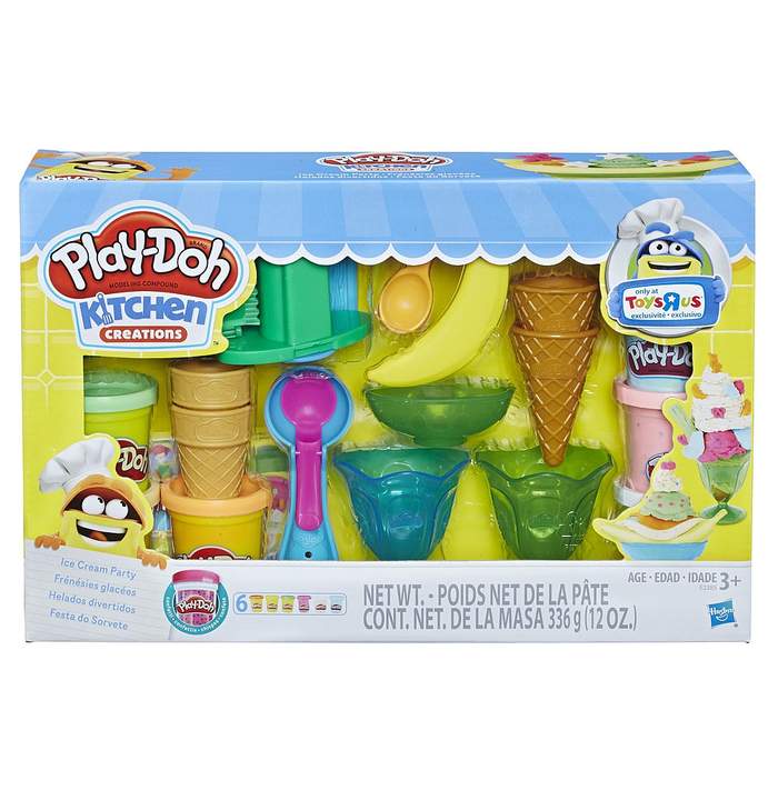 Set plastilina Hasbro Play-Doh Petrecerea cu Inghetata | Hippoland